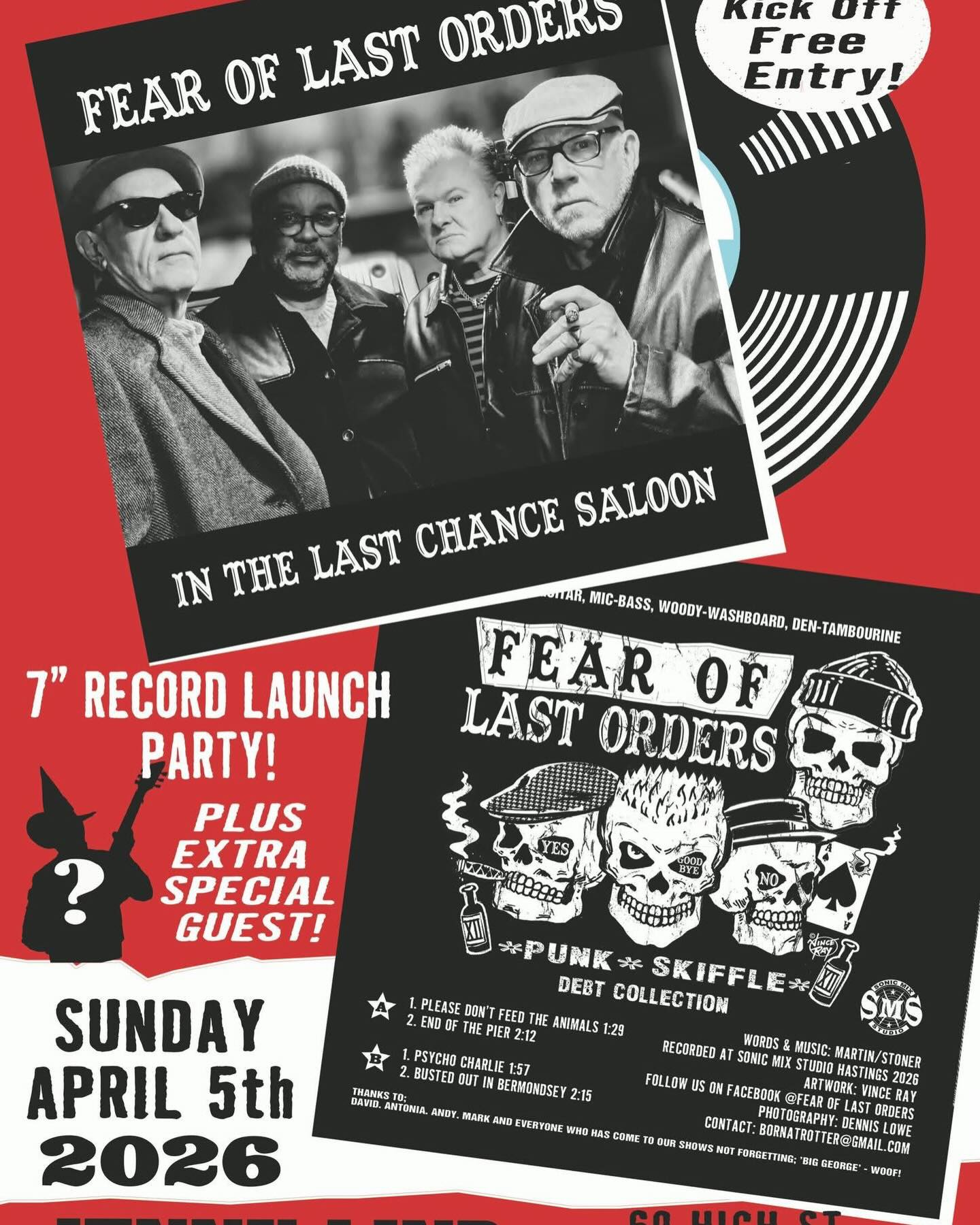 Sun 5th April 2026 Events - Lunsford's Cross in East Sussex